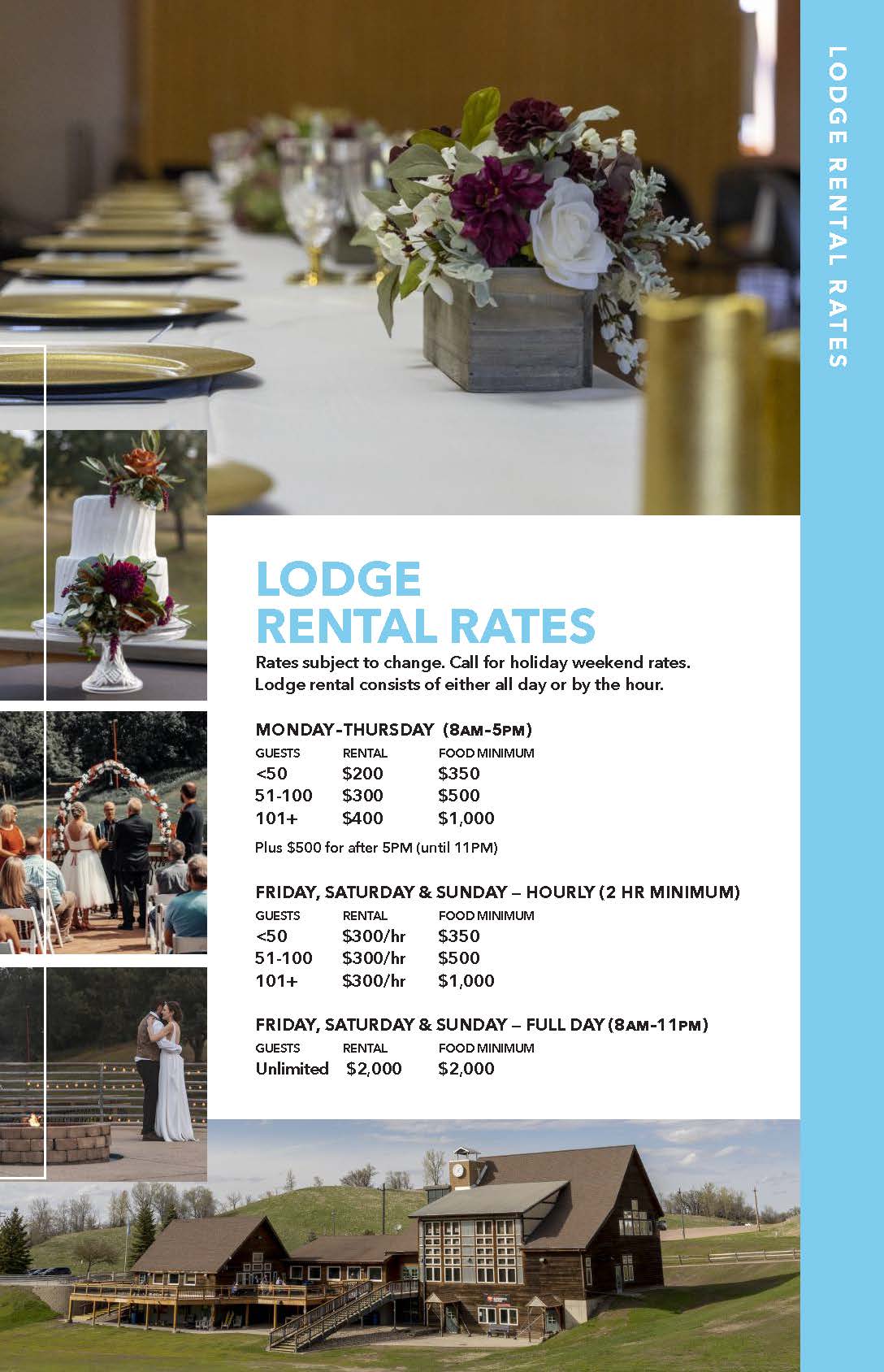 Lodge Rental Packet - Great Bear Ski Valley